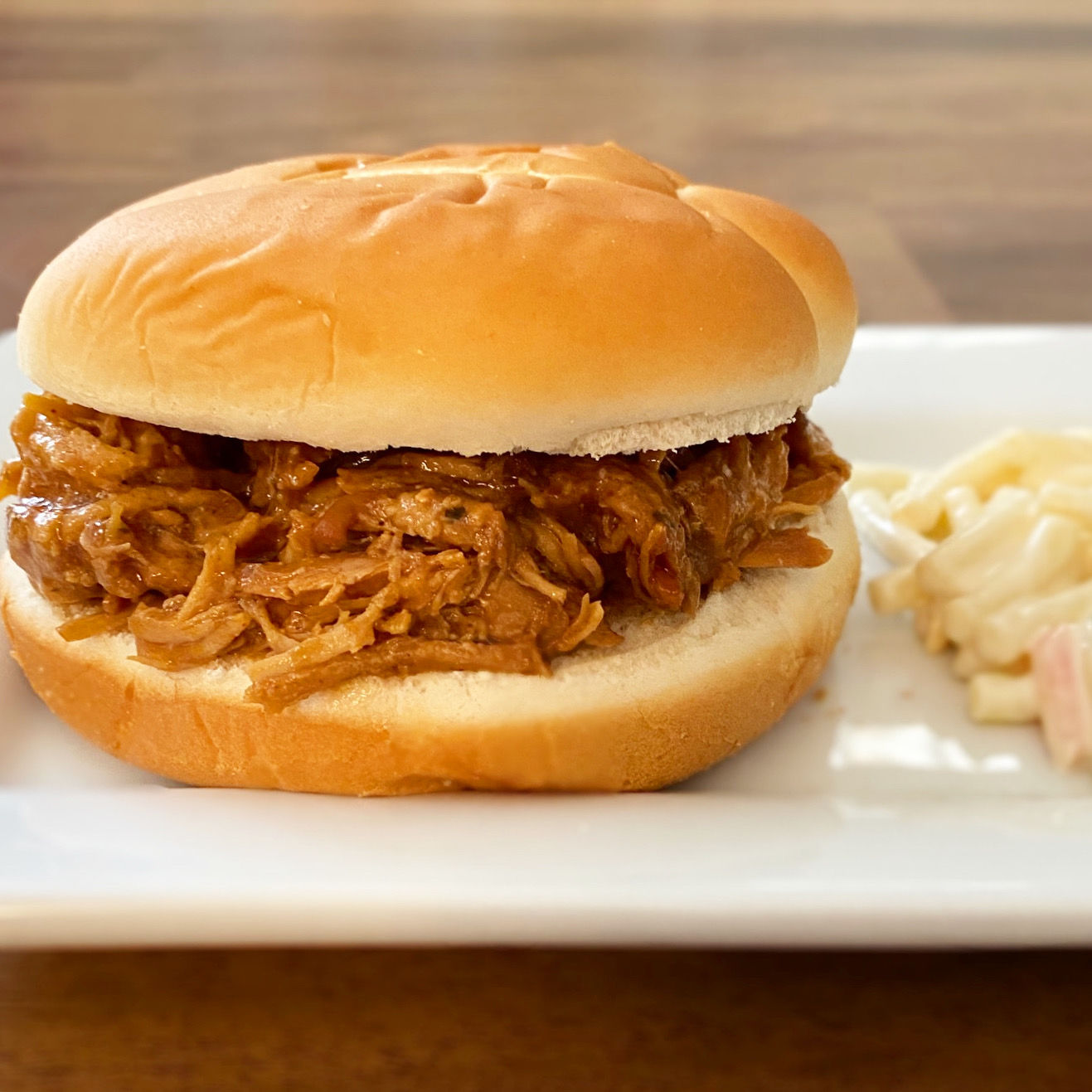 Crock Pot Barbecue Ranch Shredded Chicken - Katie Drane