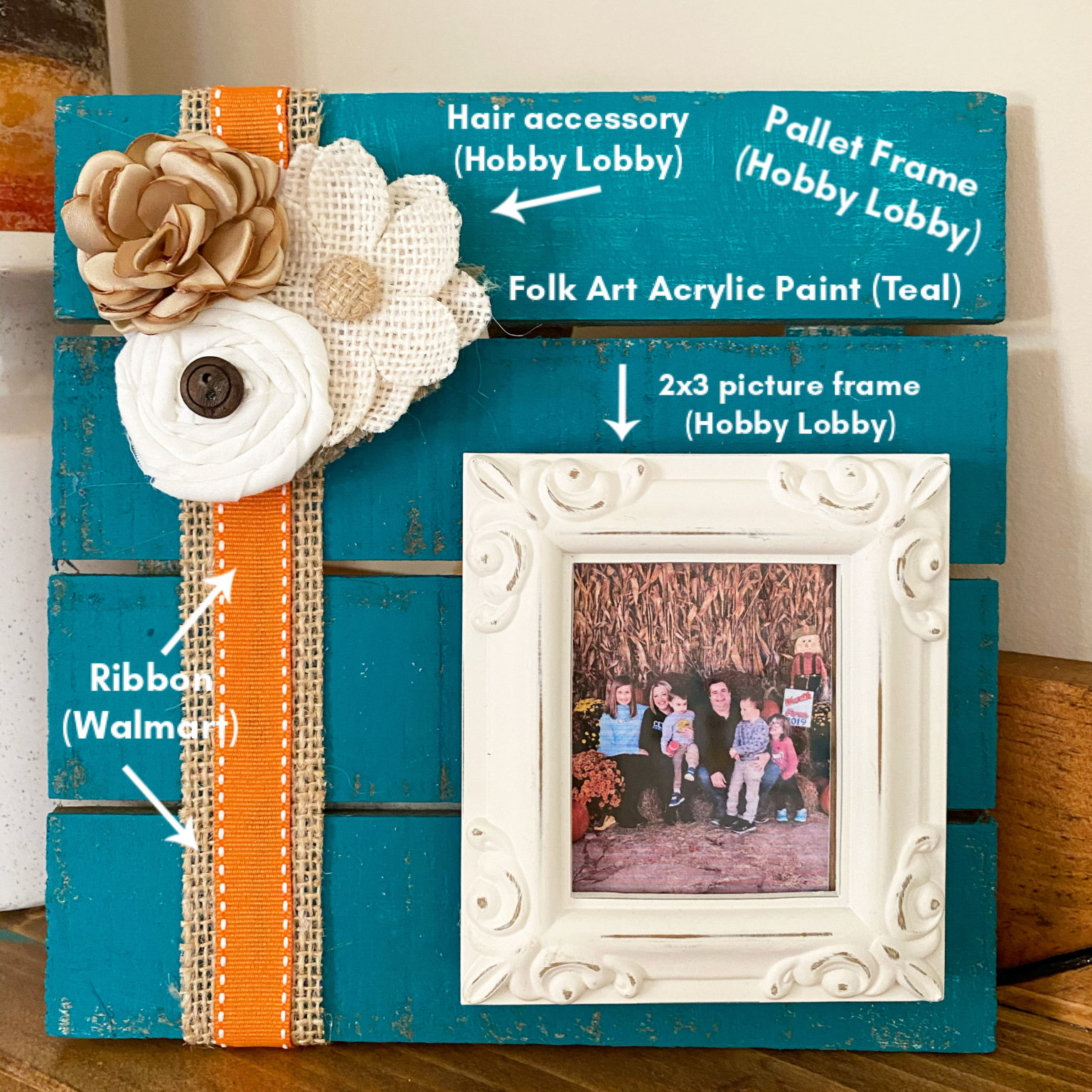 {Easy} Fall DIY Picture Frame - Katie Drane