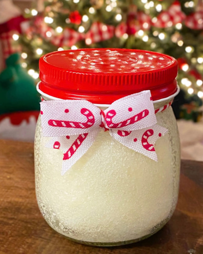 Homemade Peppermint Foot Scrub {3 Ingredients!} - Katie Drane