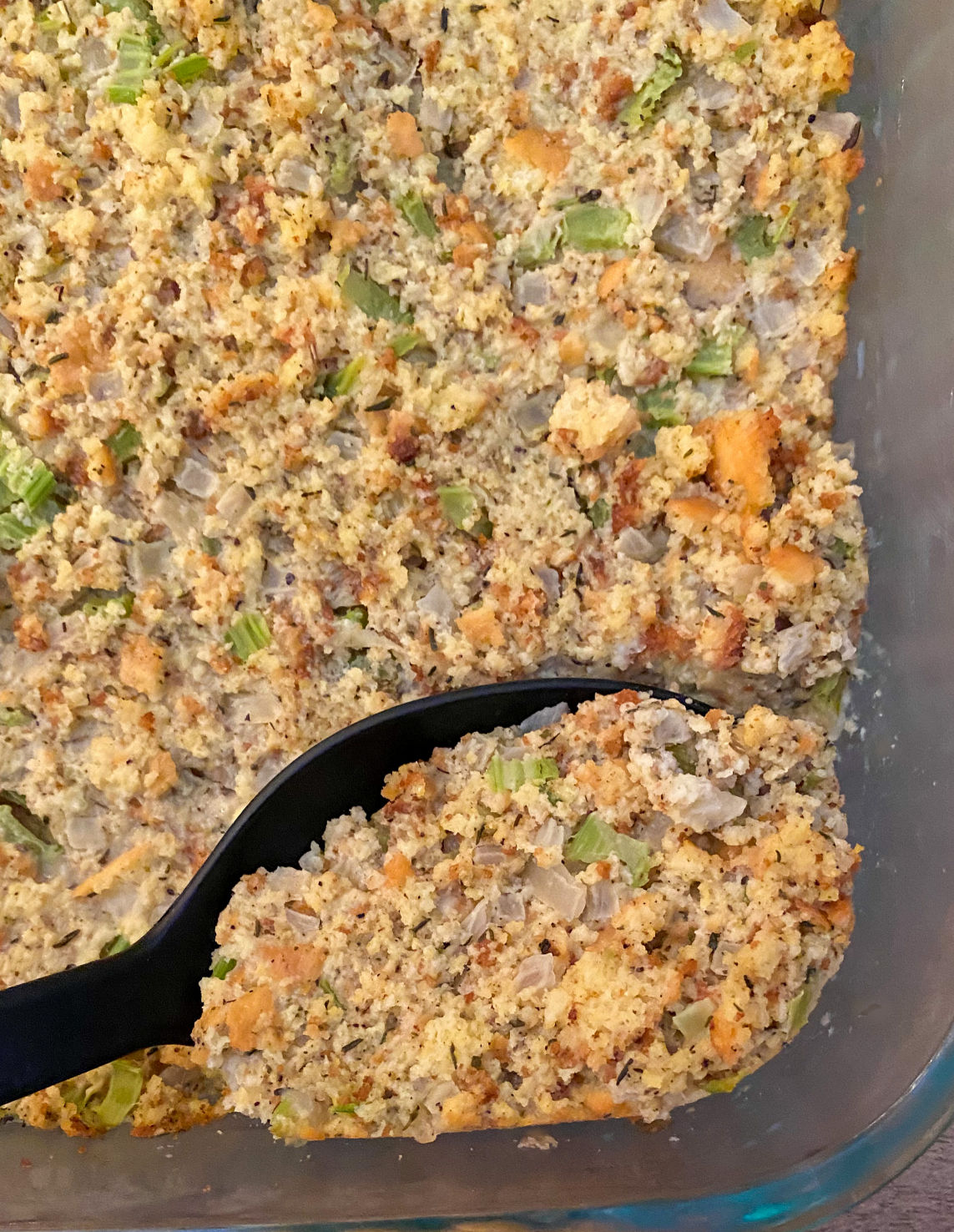 Sage Cornbread Dressing - Katie Drane