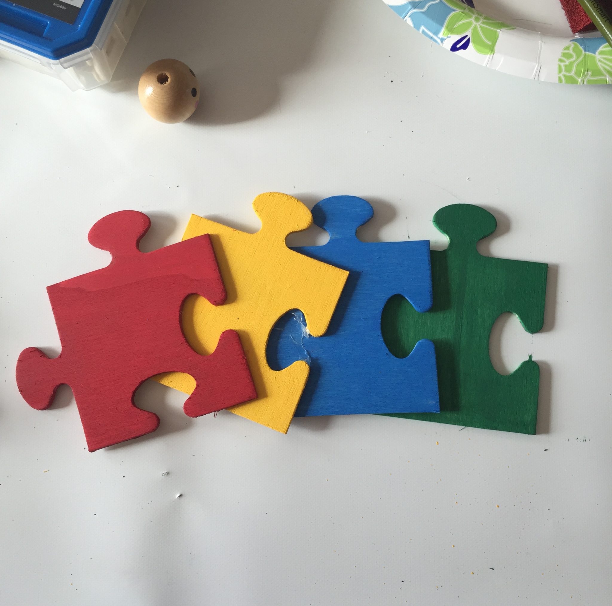 Autism Awareness Puzzle Piece Ornament - Katie Drane