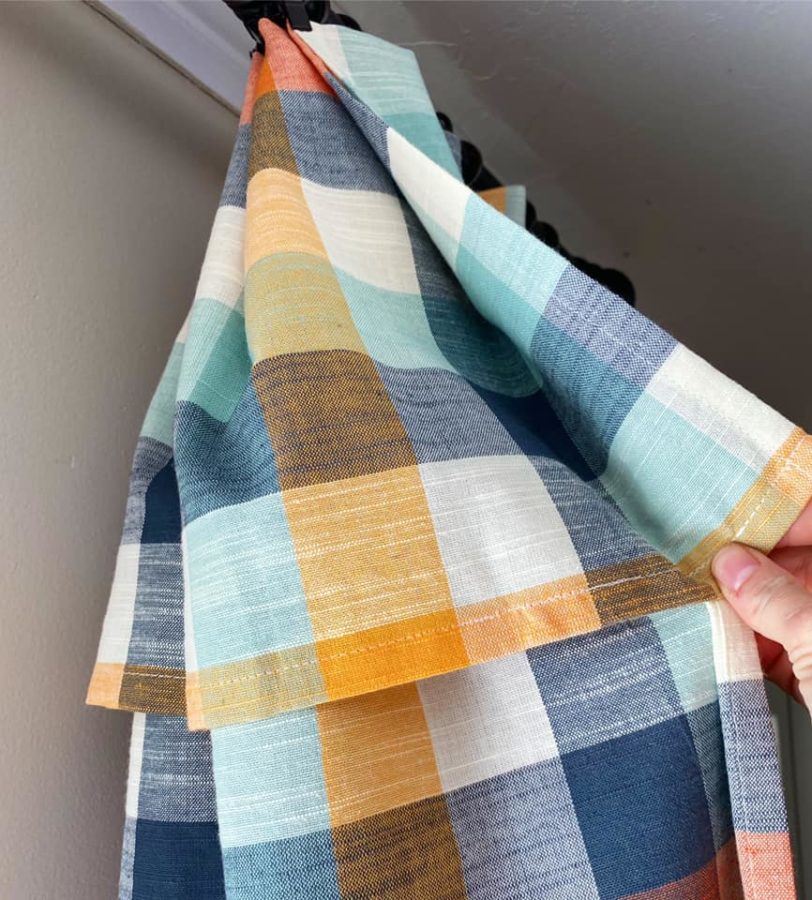 Fall Tablecloth Curtains - Katie Drane